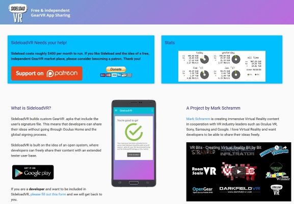 SideloadVR – Mark Schramm Immersive Pty Ltd